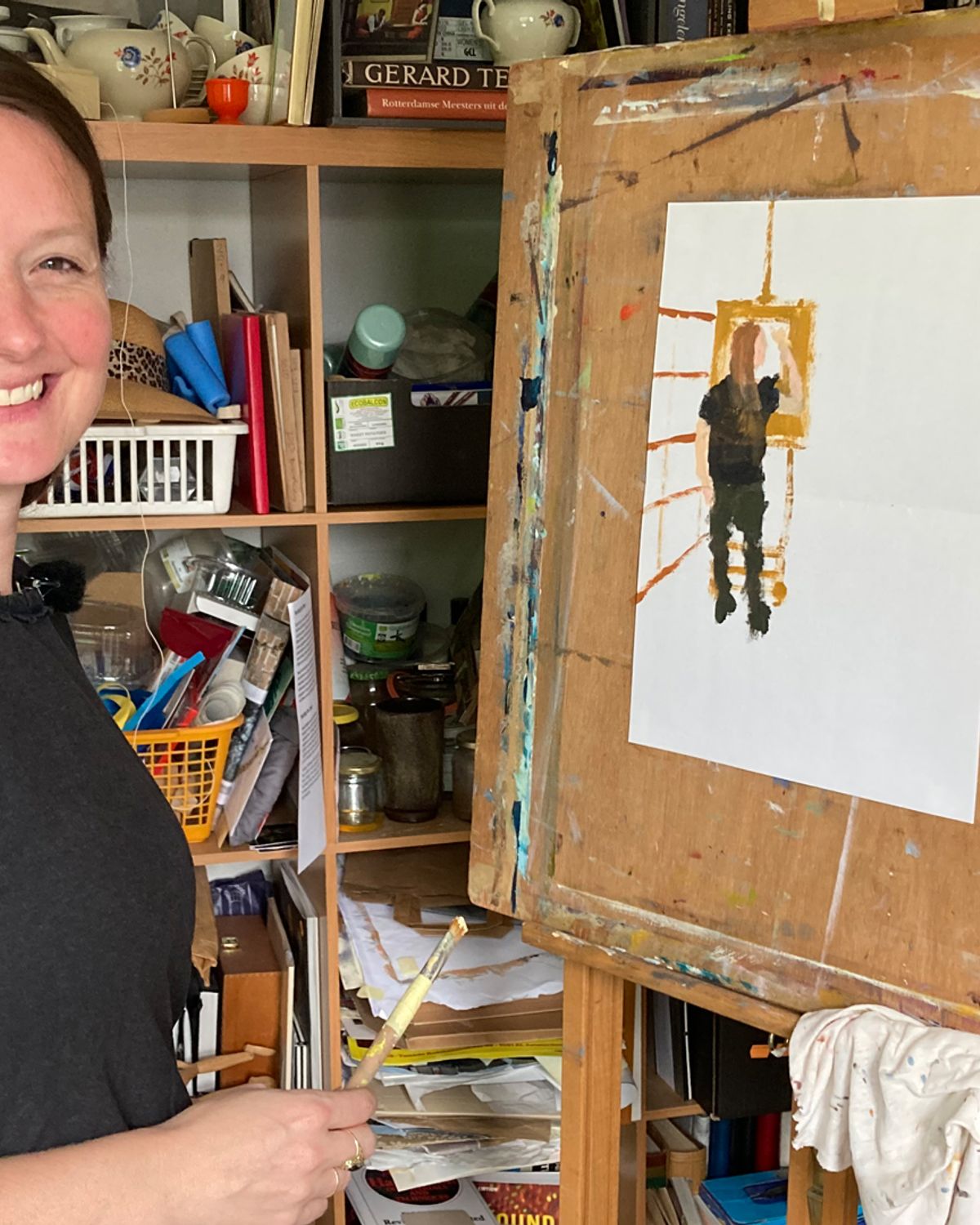 Krista is genomineerd voor de Portretprijs: 'Mijn vriend Johan is mijn ...