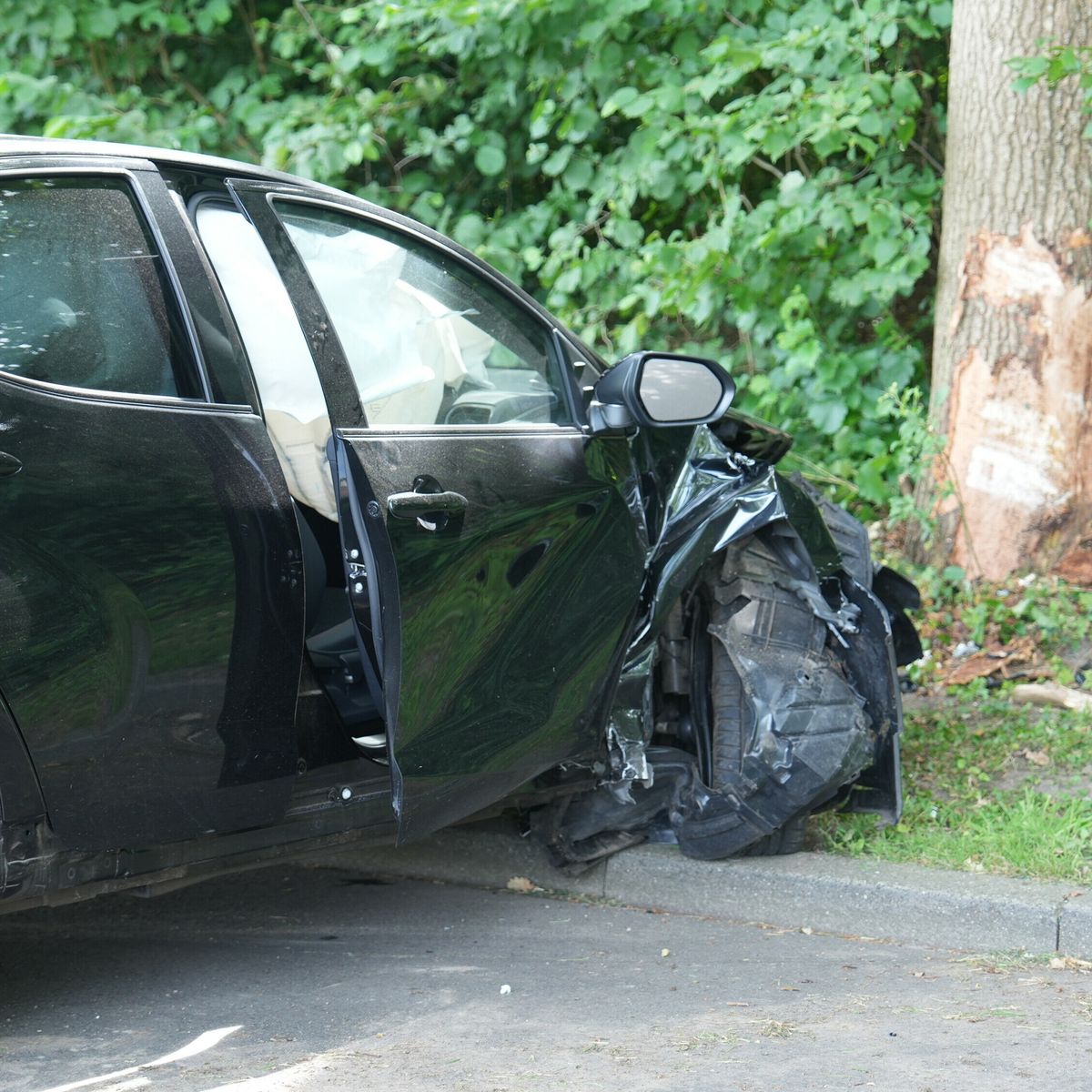 Auto botst op boom in Havelte, één slachtoffer - RTV Drenthe