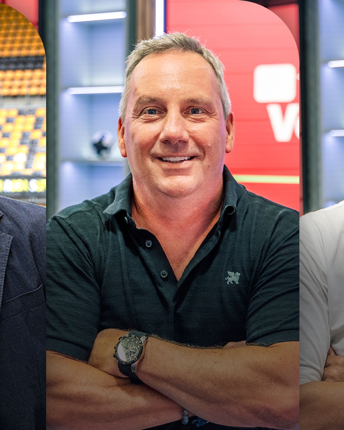 Tafel Voetbal met Rob Servais, Maurice Graef en Reginald Thal - L1