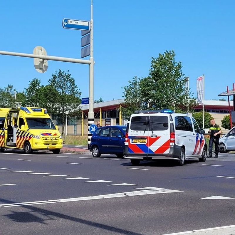 Scooterrijder gewond bij ongeluk op kruising Europaweg in Assen - RTV Drenthe