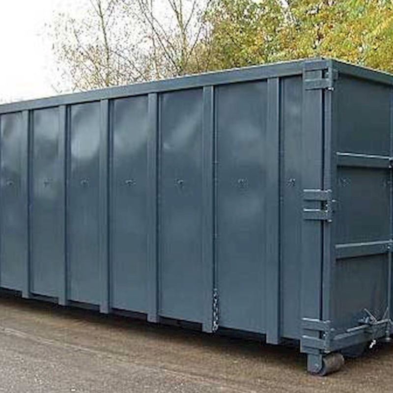 Container met oud ijzer gestolen in Enschede - Oost