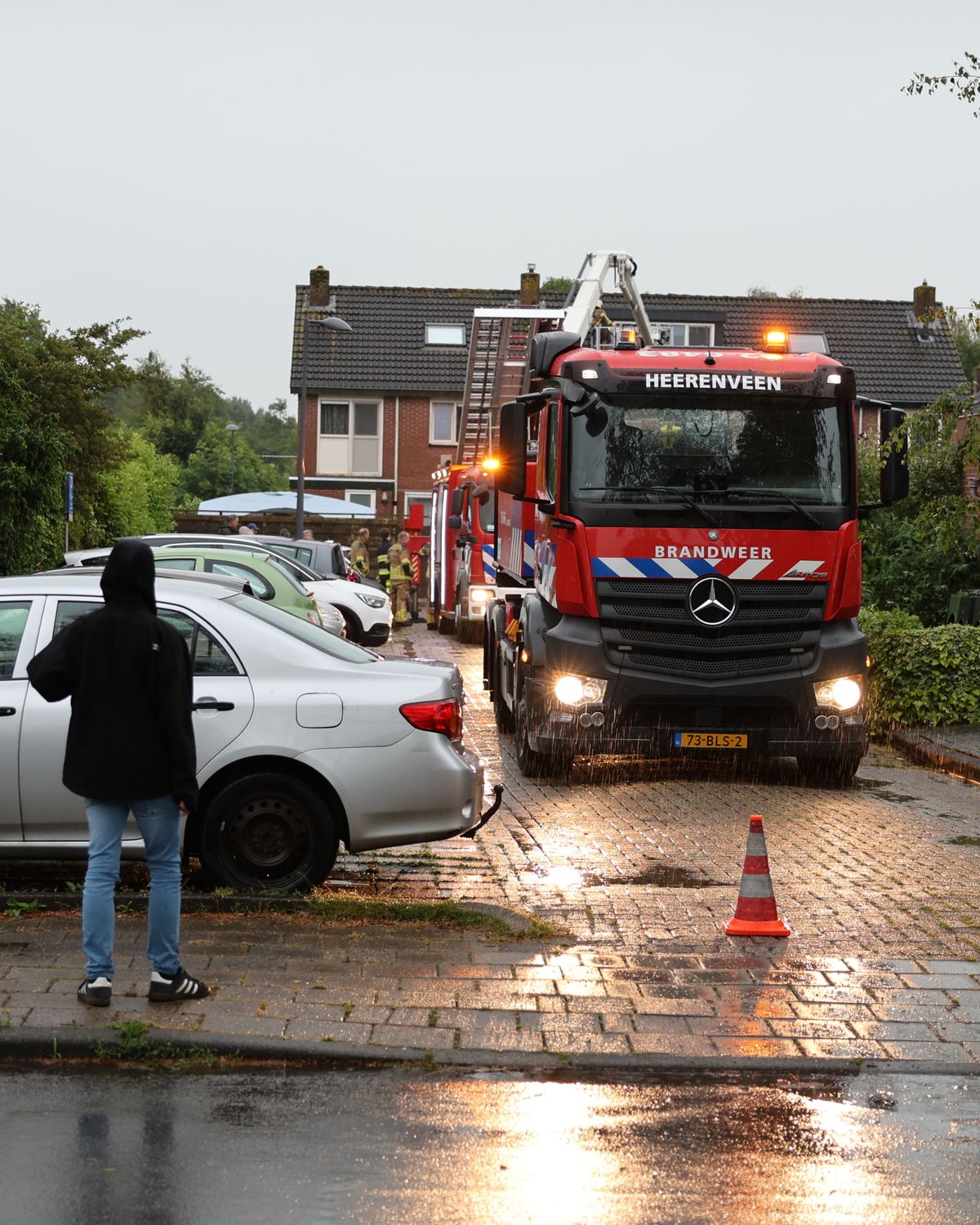 Wenningbrân troch tongerynslach op It Hearrenfean | Ferwûne en ...