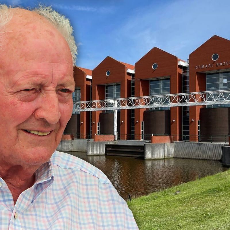 Naamgever van Gemaal Rozema op 91-jarige leeftijd overleden: 'Hij was ...