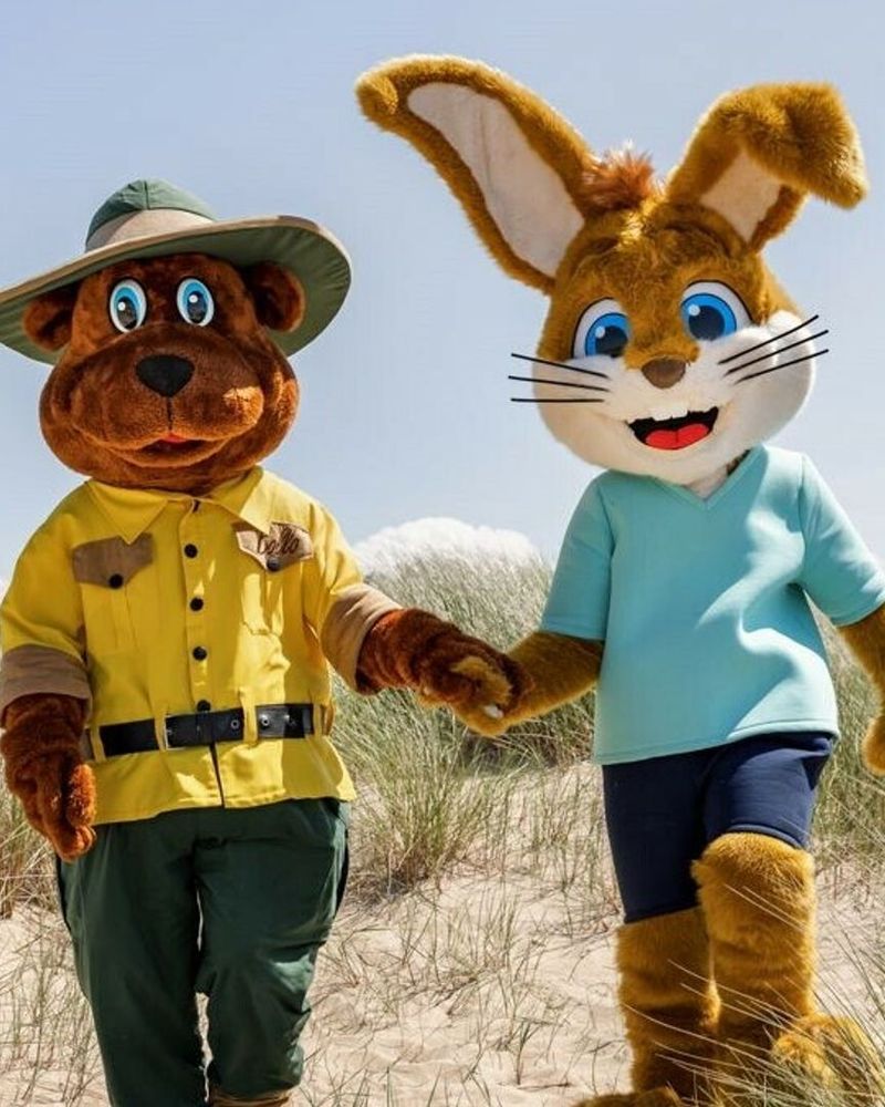 Koos Konijn en Bollo de Beer sluiten vriendschap, maar uiteindelijk mag ...