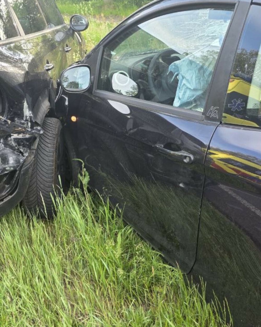 Botsing op de N34 tussen Gasselte en Gieten zorgde voor vertraging op ...