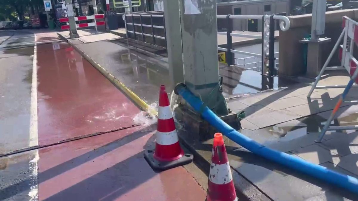 Water houdt Geestbrug koel - Omroep West