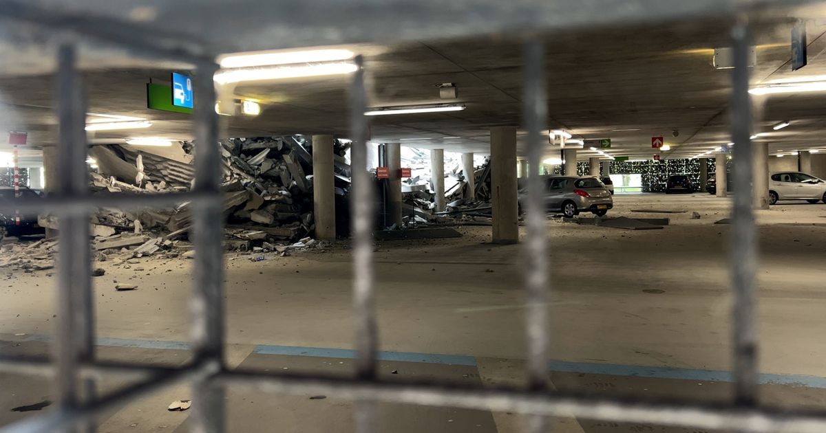 2 jaar na de instorting gaat de Nieuwegeinse parkeergarage morgen weer ...