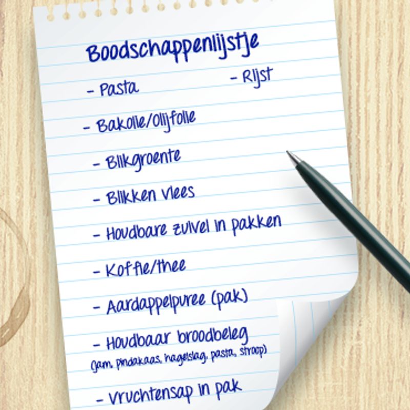 Lang houdbare levensmiddelen voor de voedselbank, wat zijn dat? - L1