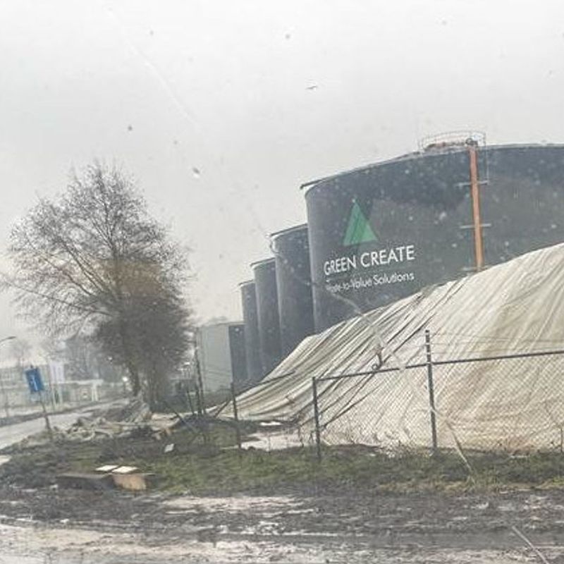 Technische fout oorzaak gescheurde mestzak in Wijster - RTV Drenthe