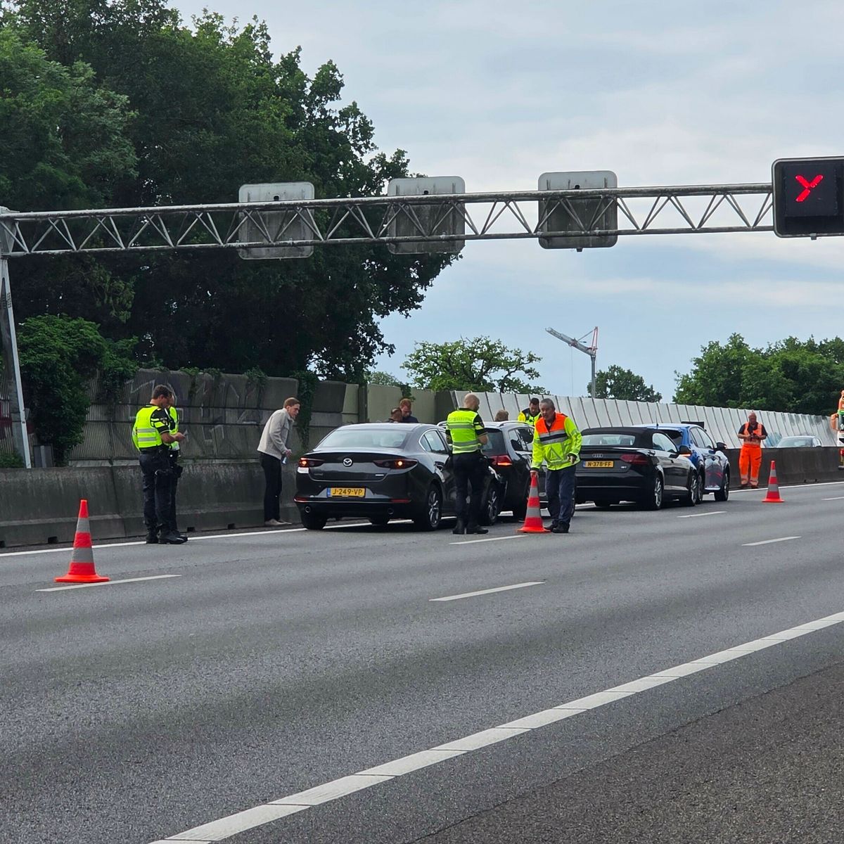File op A28 na ongeluk bij de Wijk opgelost - RTV Drenthe