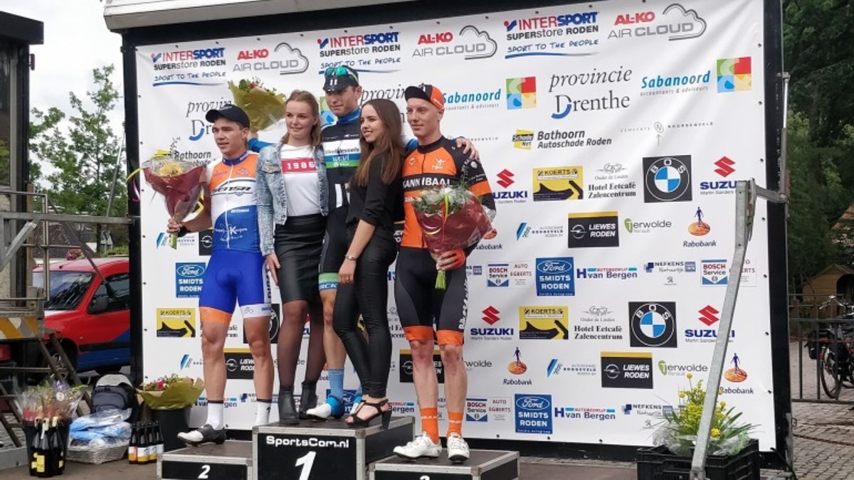 Drie keer raak voor VolkerWessels Merckx in Wielerweekend Roden - RTV ...