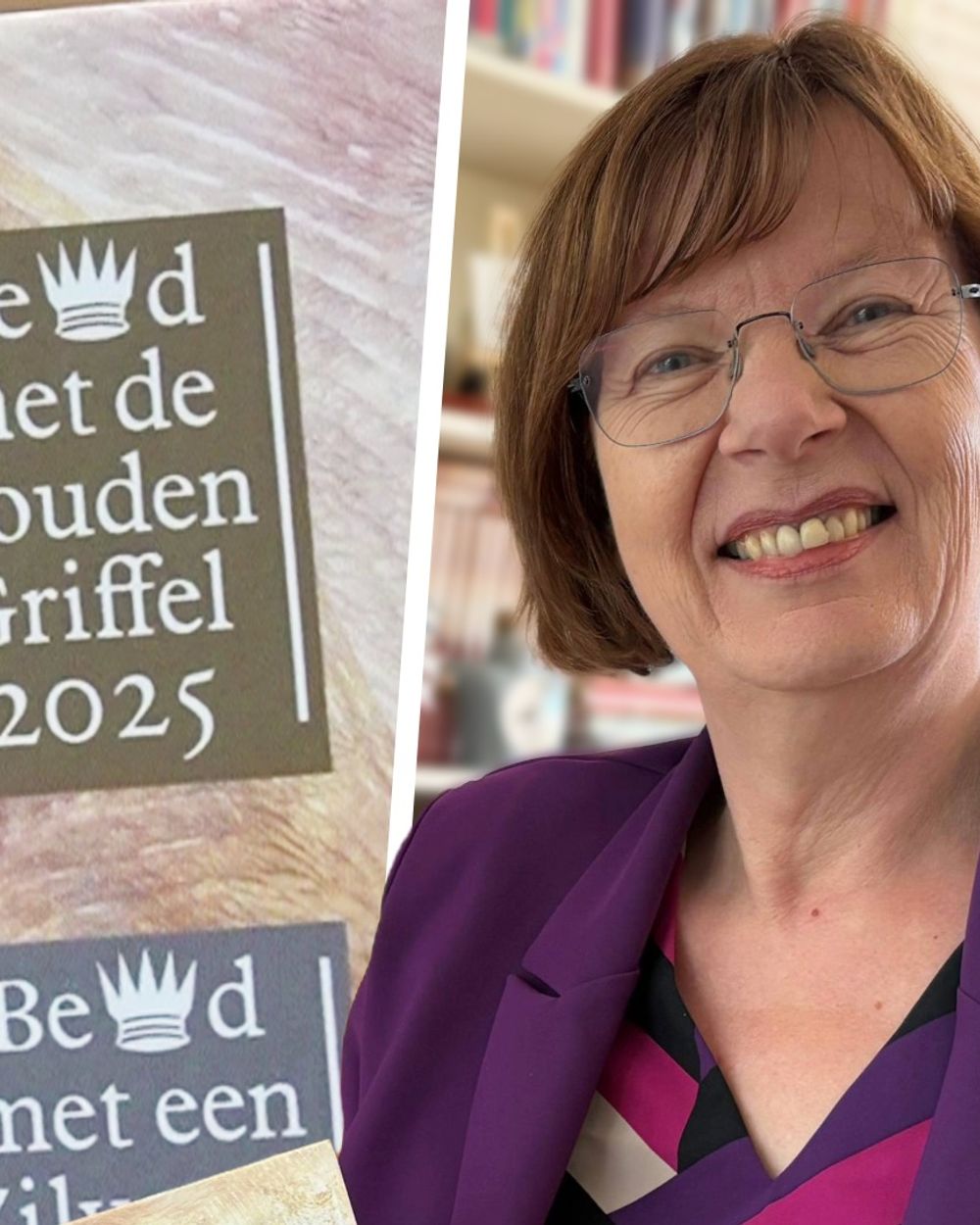 Gouden Griffel voor jeugdboek van Lida Dijkstra: "Magisch, zo'n sticker ...