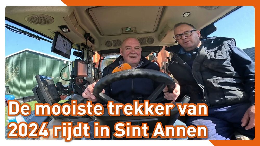 De mooiste trekker van 2024 rijdt in Sint Annen - RTV Noord