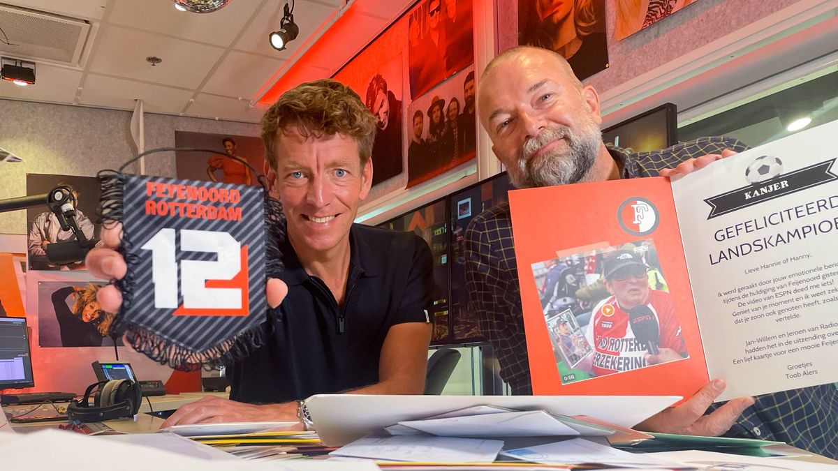 Honderden kaarten voor Feyenoord-supporter Hannie: ‘Ik moet de halve ...