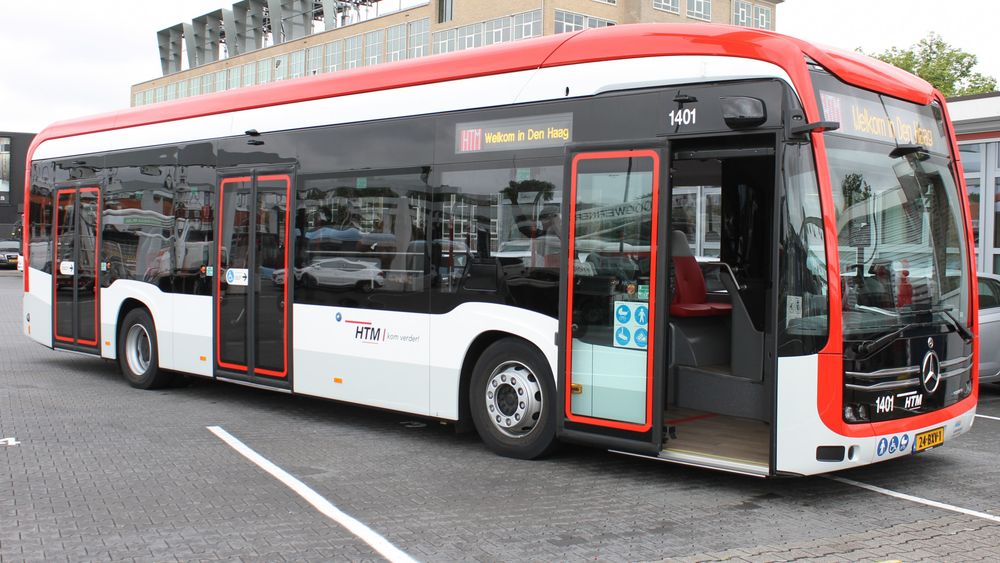 Zo zien de nieuwe elektrische bussen van HTM eruit - Omroep West