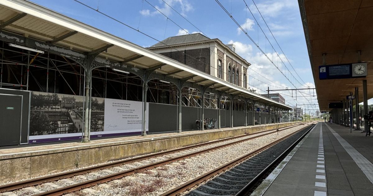 Renovatie van perronkap station Middelburg gaat van start - Omroep Zeeland