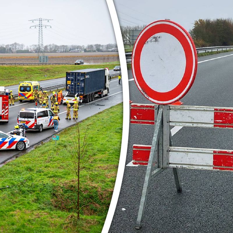 A29 vijf uur na dodelijke aanrijding weer helemaal open - Rijnmond