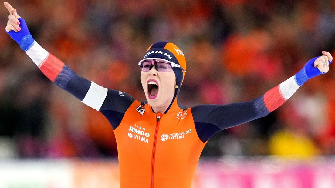 Antoinette Rijpma-de Jong voor het eerst wereldkampioene op de 1.500 ...