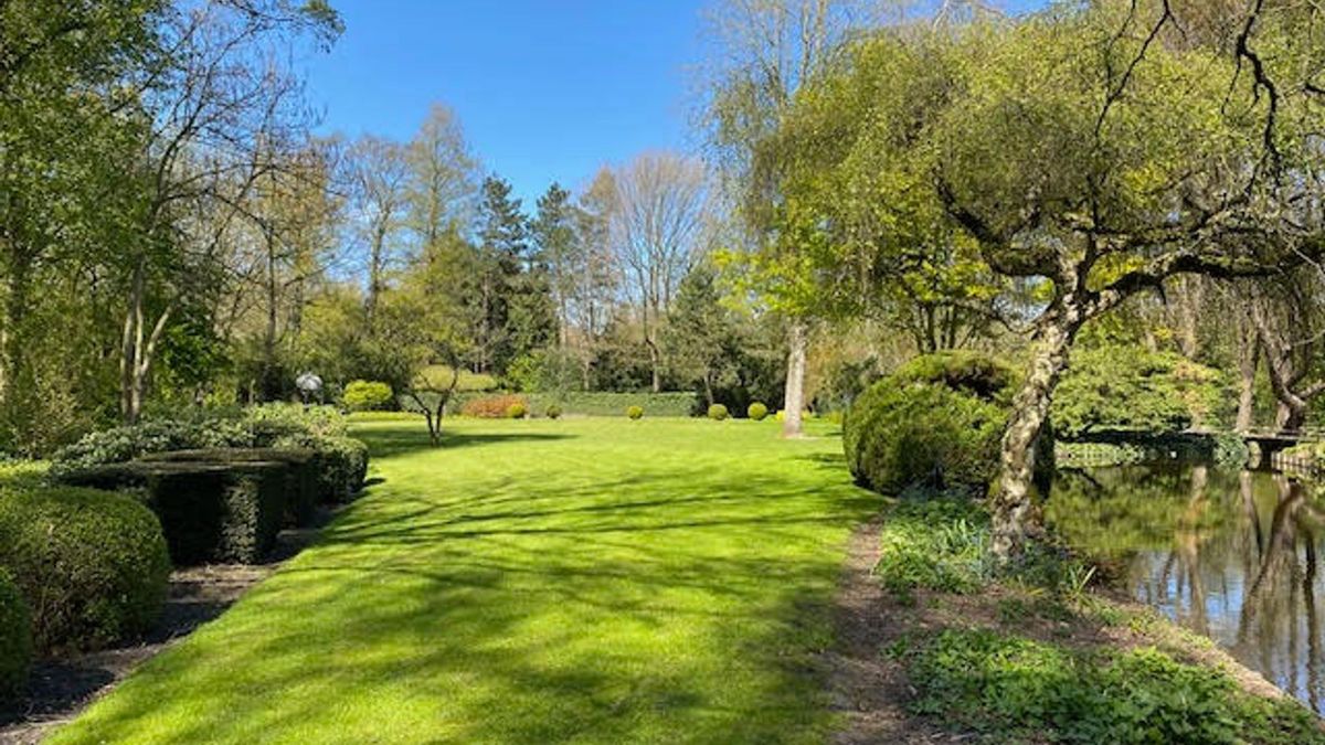Zaterdag 8 mei is Chris Natuurlijk in de tuin bij jonkheer Rob Boddaert ...