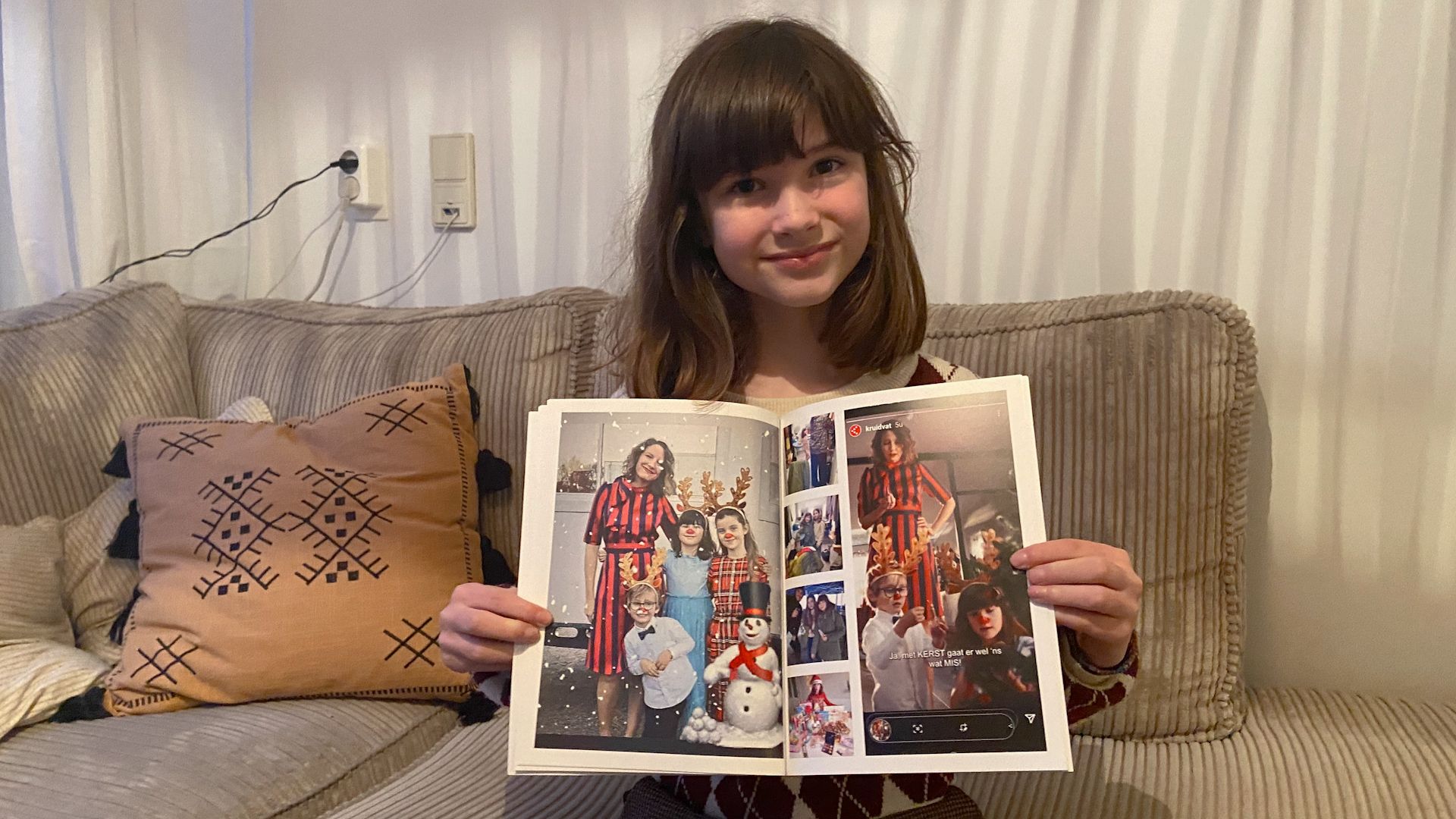 Anna (10) schittert voor derde keer op rij in kerstcommercial bekende ...