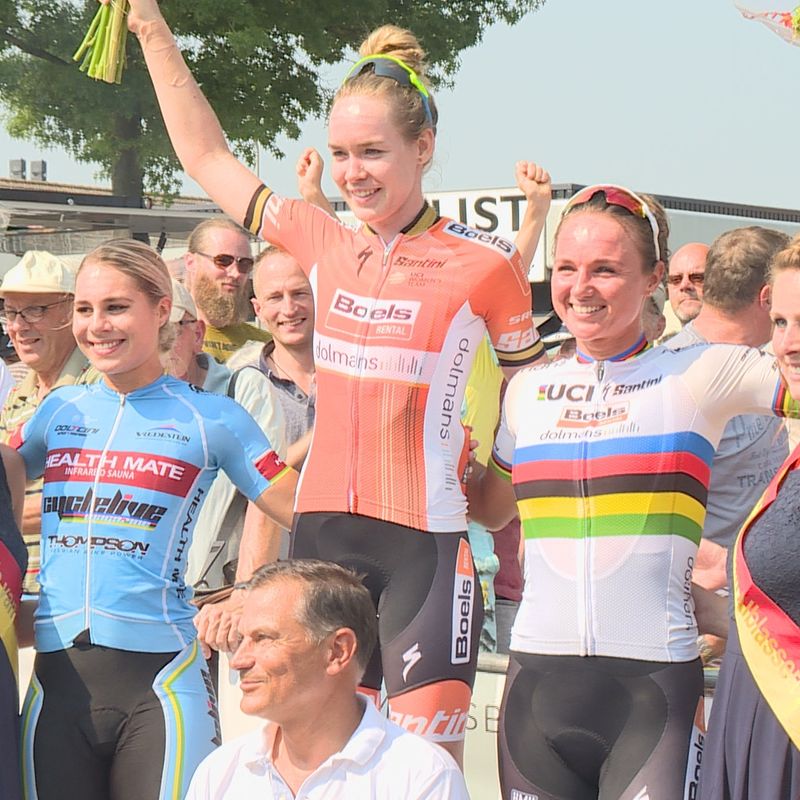 Van der Breggen wint Ronde van Alblasserdam, Blaak derde - Rijnmond