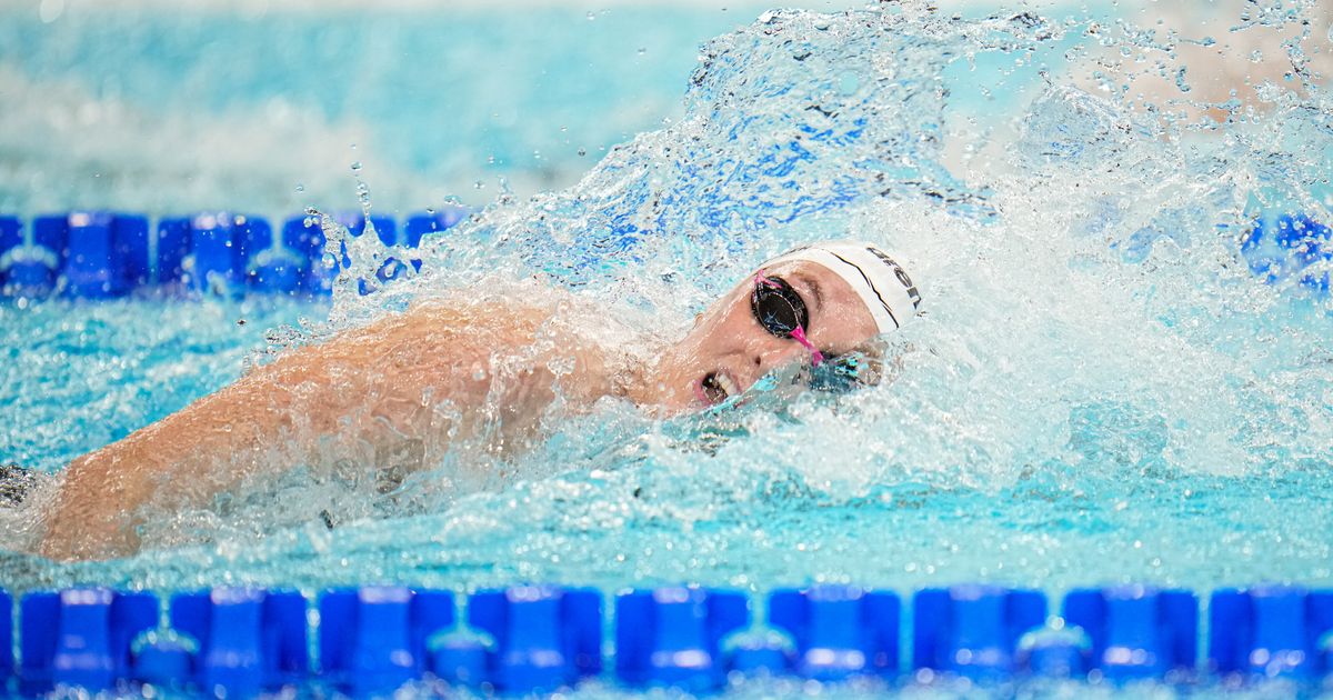 Steenbergen swimt nij Nederlânsk rekôr, krekt gjin wrâldrekôr | Germ ...
