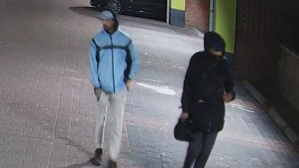 Lenige inbreker klimt muurtje over en houdt deur galant open - Omroep ...