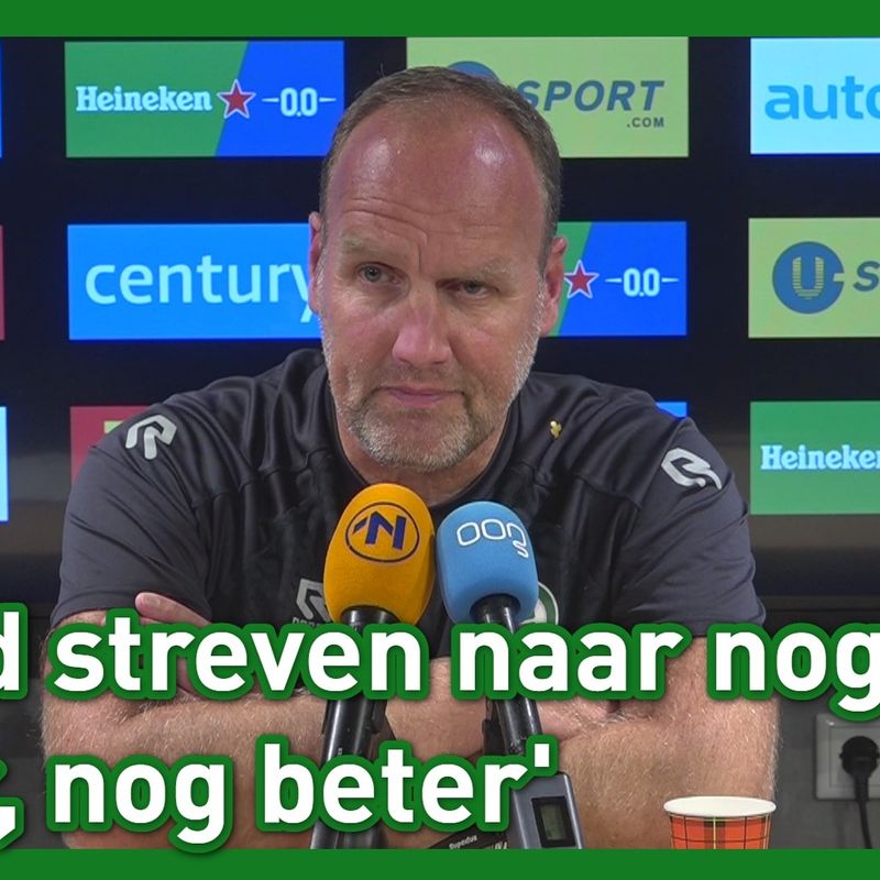 Lukkien over Telstar: 'Ik moet direct aan die goal van Thom denken ...