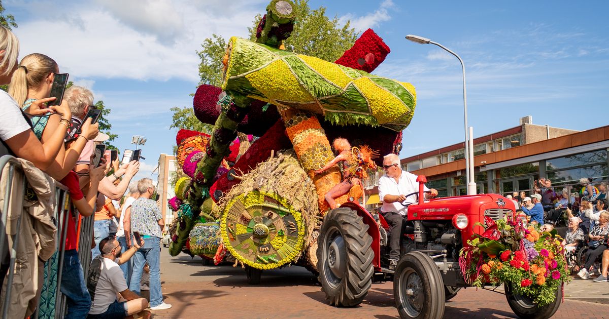 In beeld: pracht en praal op Bloemencorso Eelde - RTV Drenthe