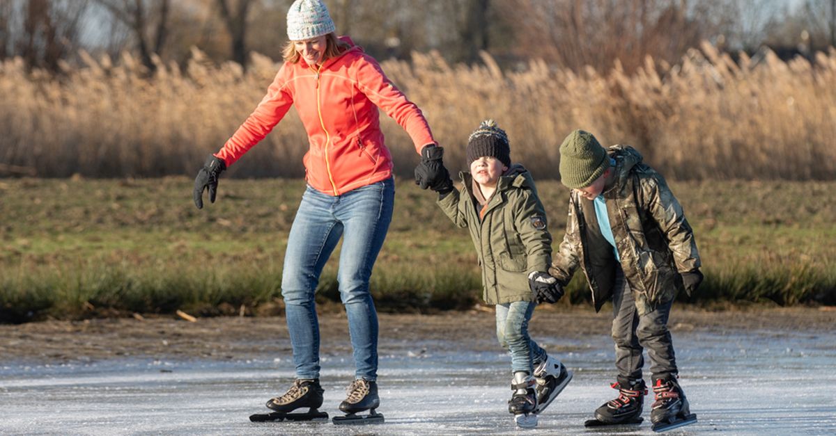 Volgende week kan je schaatsen, maar ijs mogelijk 'bobbelig' door ...