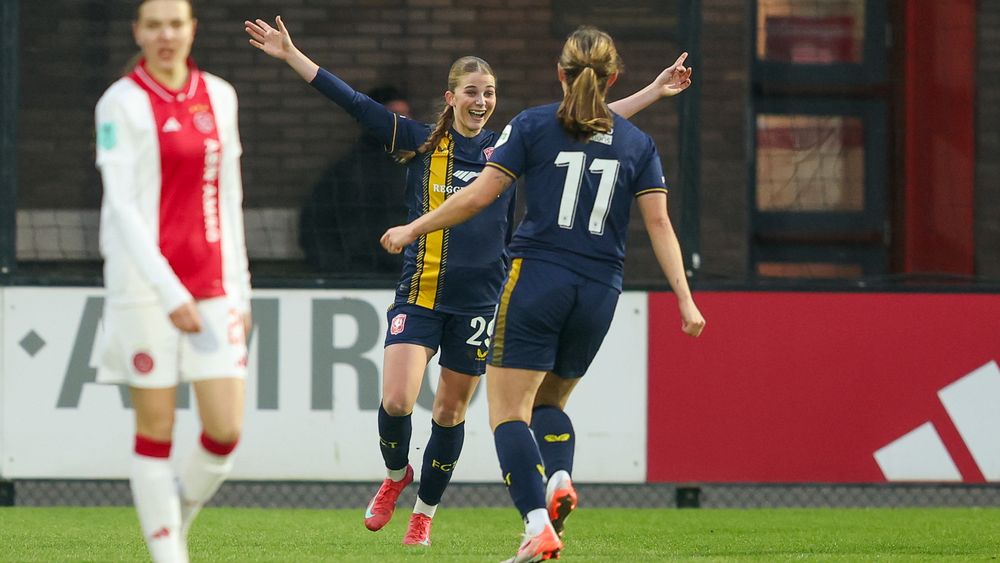 FC Twente Vrouwen wint kraker in achtste finales KNVB Beker bij Ajax - Oost