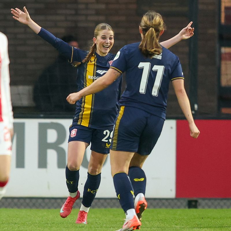 FC Twente Vrouwen wint kraker in achtste finales KNVB Beker bij Ajax - Oost