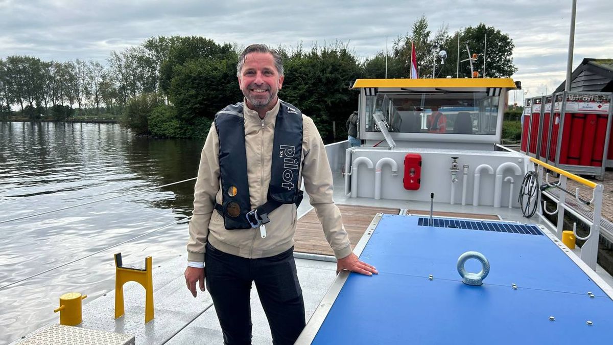 Dit werkschip werkt op elektriciteit en waterstof: "Uniek in Europa" - Oost