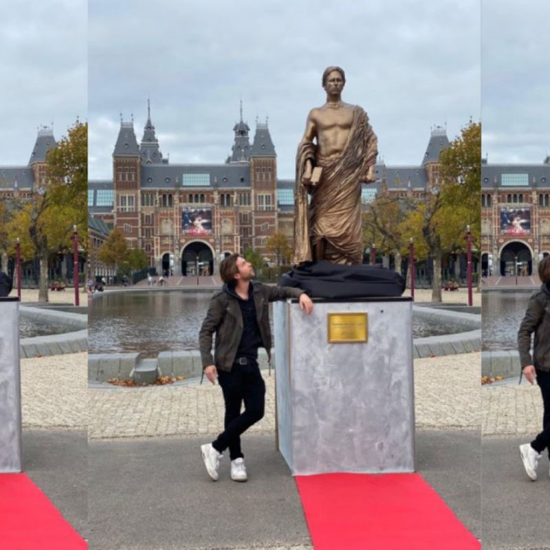 StukTV-presentator Thomas krijgt eigen standbeeld in Beeld en Geluid ...