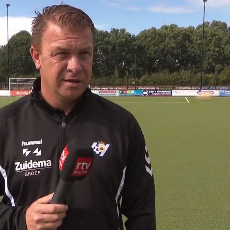 Nico Haak stopt aan het einde van het seizoen bij Hoogeveen - RTV Drenthe