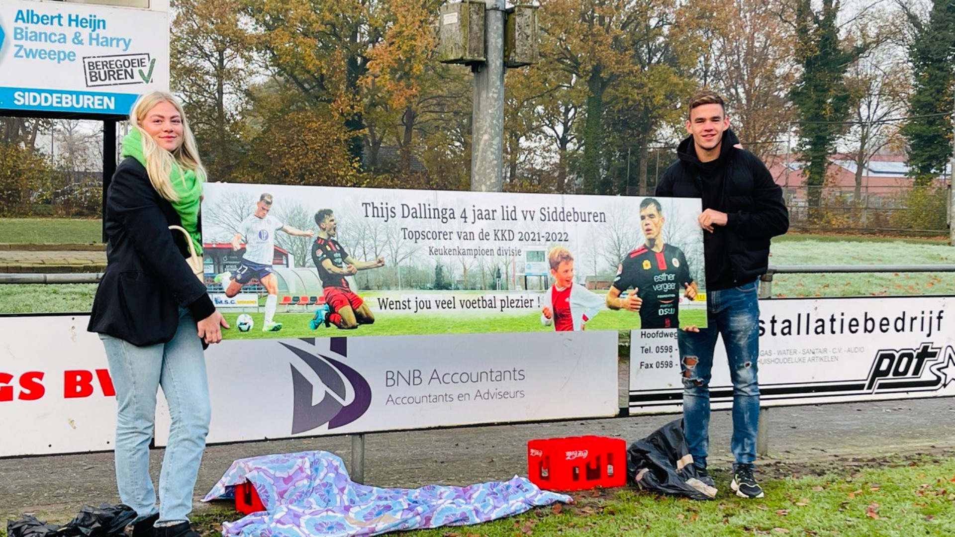 Thijs Dallinga komt thuis bij VV Siddeburen - RTV Noord