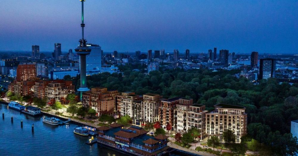 Ondanks bezwaar gaan woningen naast Euromast er komen: 'Dat wordt ...