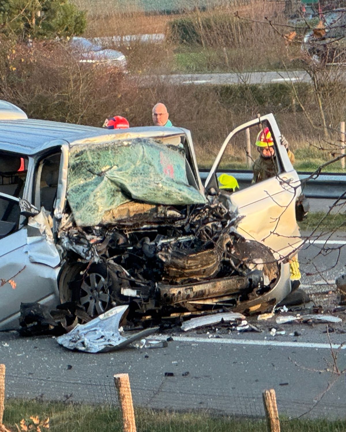 Persoon overleden bij zwaar ongeval op A73 bij Sint Joost - L1 Nieuws