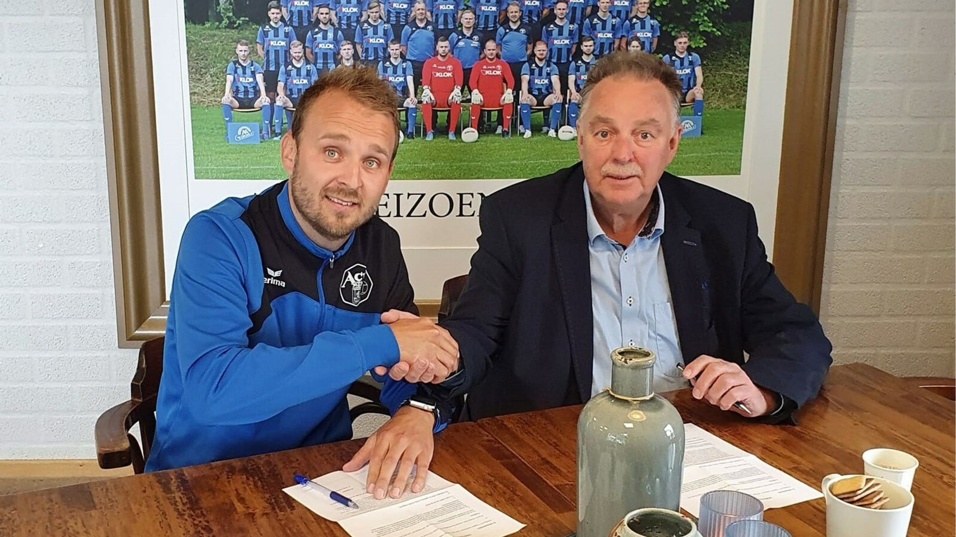 ACV kiest voor assistent-trainer Robin Witte als opvolger Ruud Jalving ...