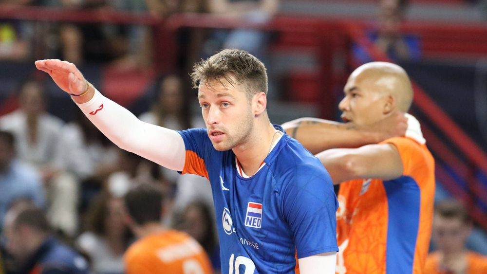 Andringa met Oranje volleybalmannen opnieuw onderuit op OKT - RTV Drenthe