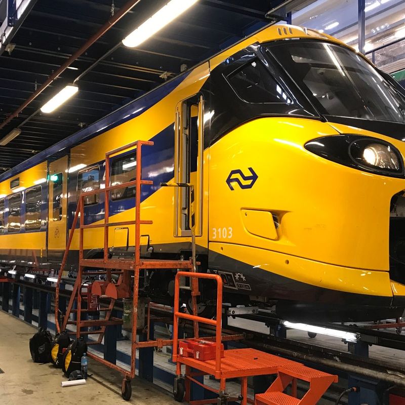 NS test nieuwe intercity 'de wesp' in Drenthe en Groningen - RTV Drenthe