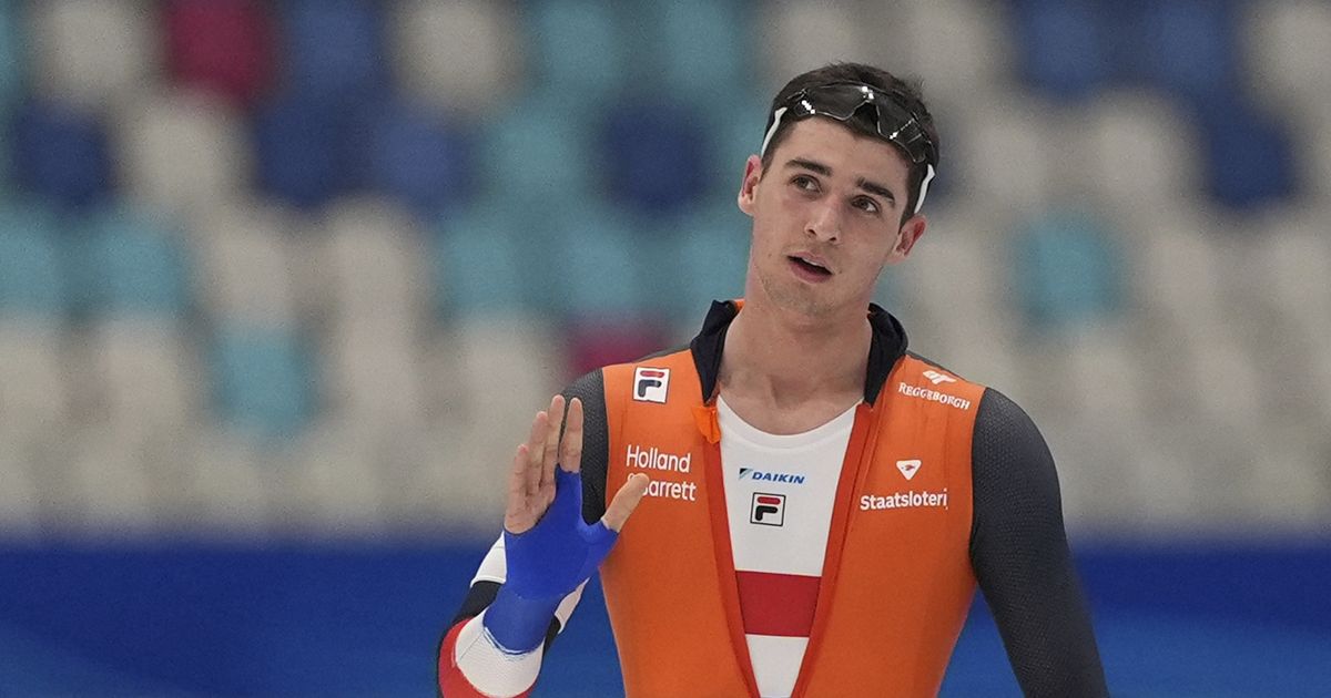 Schaatser De Boo opnieuw net achter Stolz: 'Blij met hoe dicht ik in ...