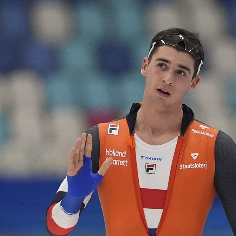Schaatser De Boo opnieuw net achter Stolz: 'Blij met hoe dicht ik in ...