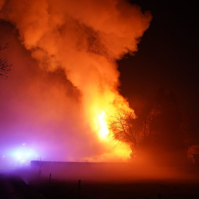 112-nieuws zondag 12 januari: Grote brand in woonhuis Winde • Brand in ...