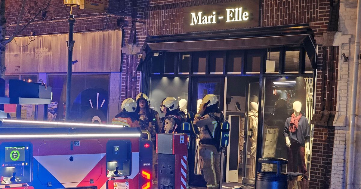 Modezaak voorlopig dicht na brand: 'Alle kleding is verloren gegaan ...