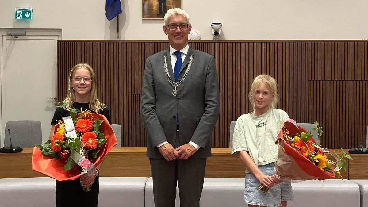 Fieke is de nieuwe kinderburgemeester van Assen - RTV Drenthe
