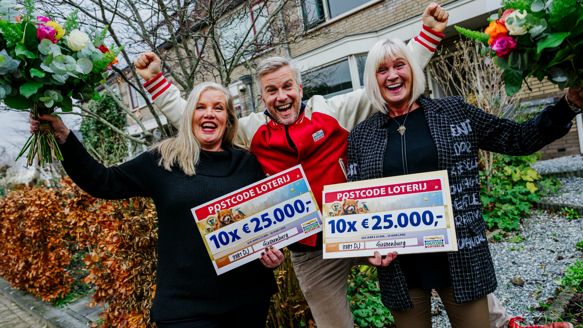 Bijzondere prijs Postcode Loterij valt in de regio: drie buren winnen ...