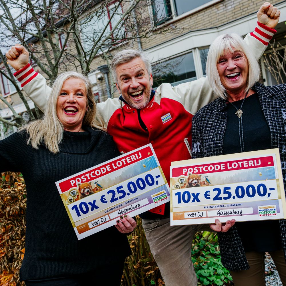 Bijzondere prijs Postcode Loterij valt in de regio: drie buren winnen ...