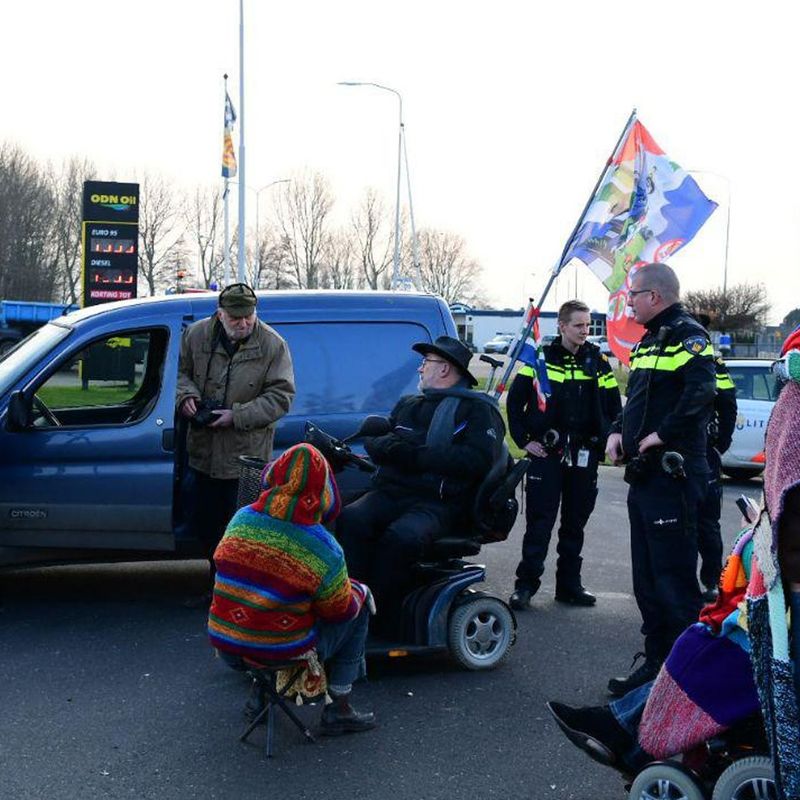 Kamp van actie tegen NAM is in Leermens - RTV Noord