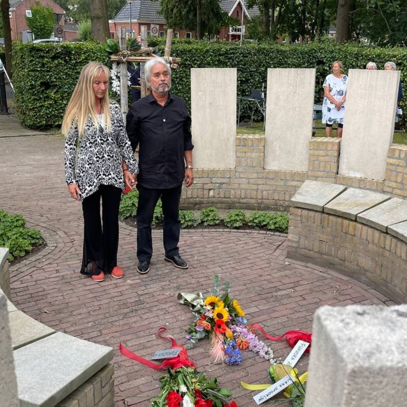 Herdenking einde Japanse bezetting in Marum druk bezocht: 'Het voorziet in een behoefte' - RTV Noord